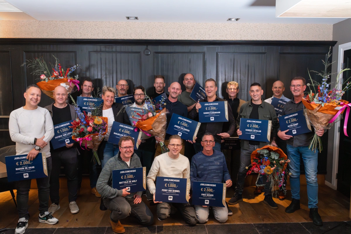 Warmtebouw viert 19 jubilarissen en bijzondere mijlpalen | Warmtebouw